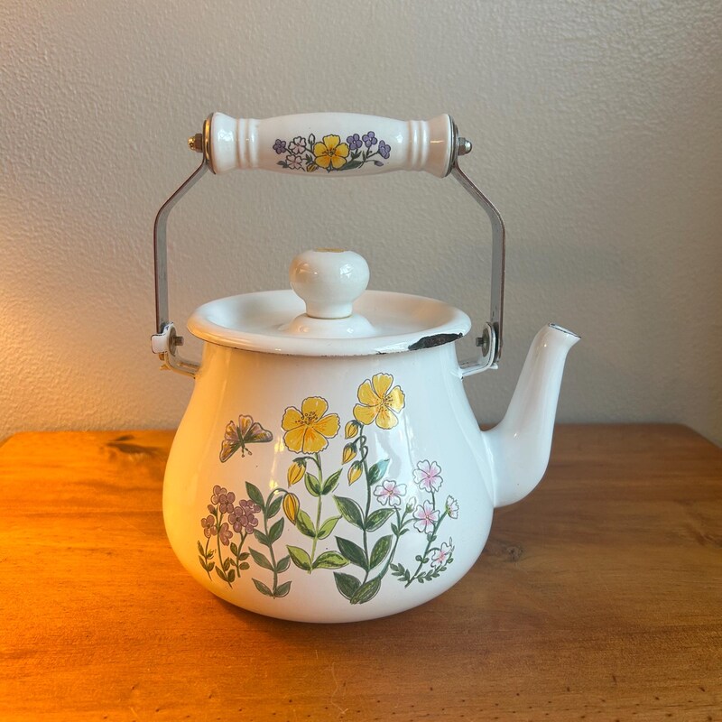 Cottagecore Tea Pot - Etsy