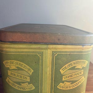 Vintage Tin Wheat Heart Bread Box, Vintage Kitchen, 1977, 70s Decor ...