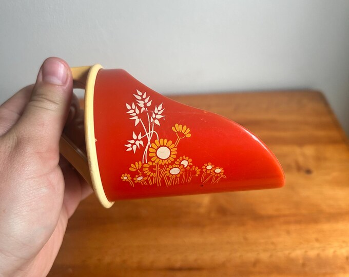 Vintage Plastic Avon Flower Power Flour Scoop, Vintage Flour Scoop, Mod ...