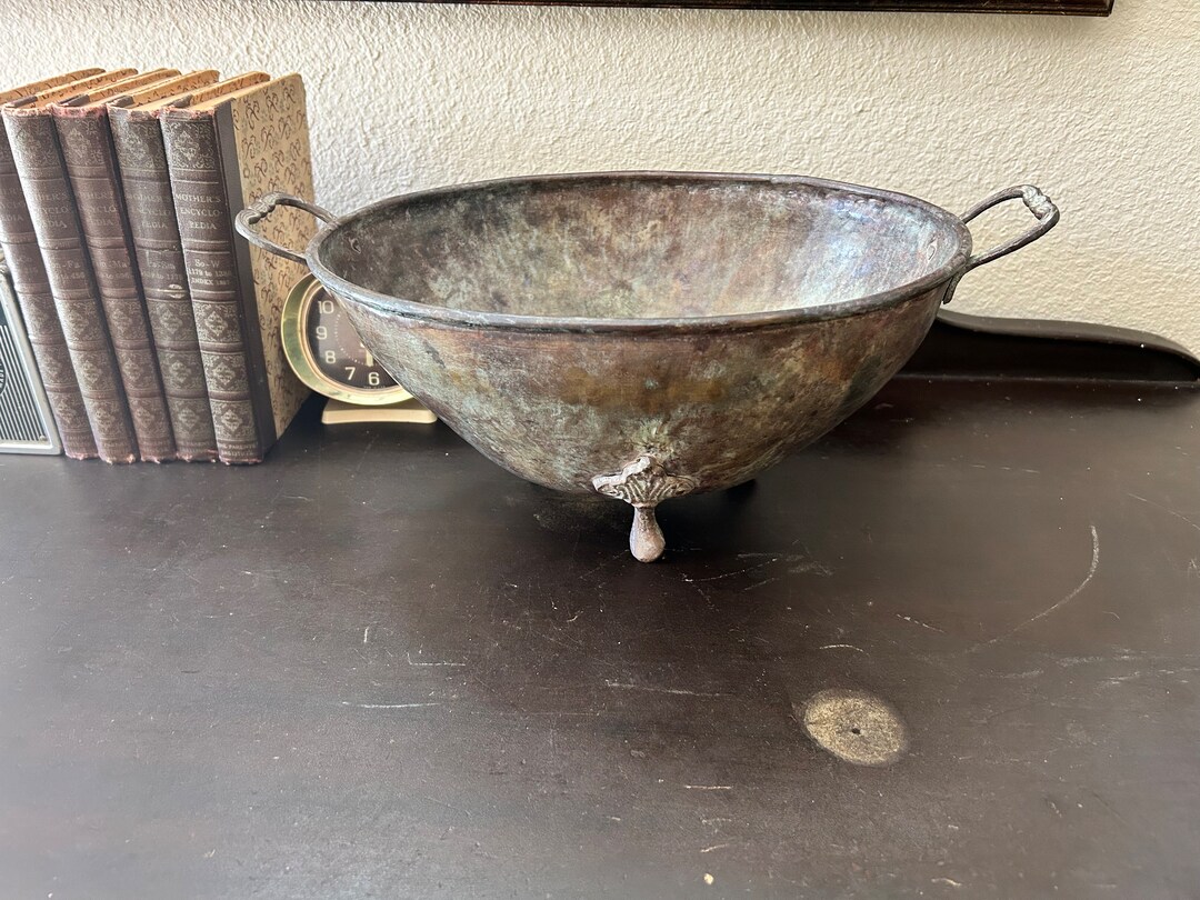 Vintage Copper Basin, Garden Planter - Etsy