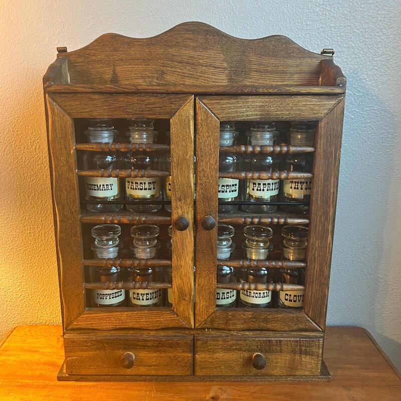 Vintage Spice Rack - Etsy
