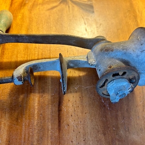 Vintage Meat Grinder, Vintage Food Chopper, Antique Grinder, Vintage ...