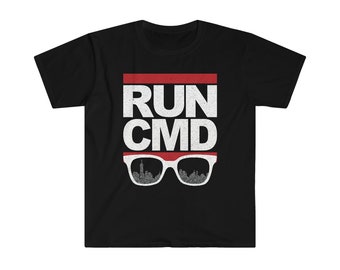 Run CMD Funny Coder and Programmer Unisex T-shirt - Etsy