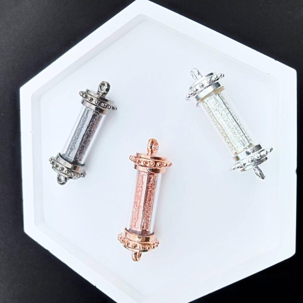 5 Rows of Thai Yantra Pendants, DIY Bracelet Pendants, Thai Talisman ...