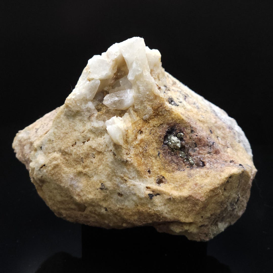 Large Smoky and Milky Quartz Cluster With Pyrite and Minor Goethite ...