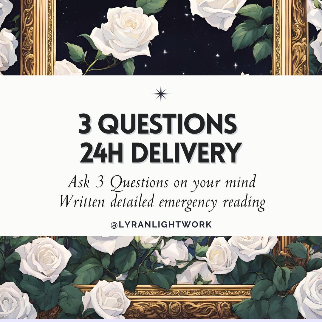 Emergency Reading, 24 Hour Delivery, Psychic Tarot Reading - Etsy