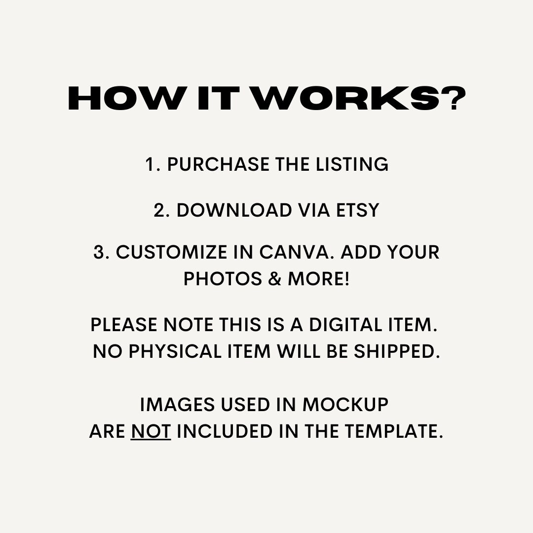Pricing Guide Template Canva Pricing Guide Photography Pricing Guide ...