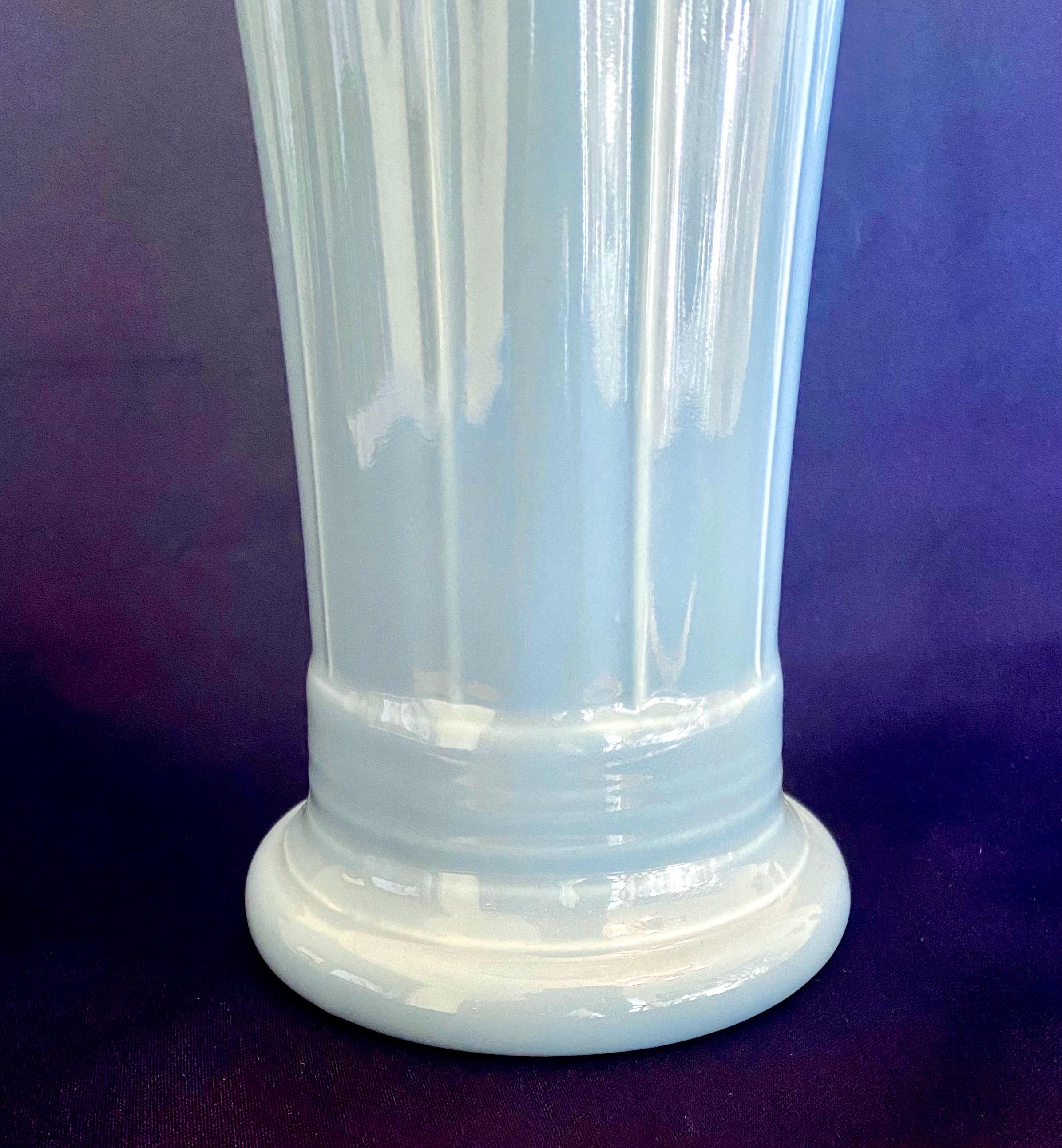 Large Periwinkle Blue Vase- Vintage Fiesta (homer Laughlin) - Etsy