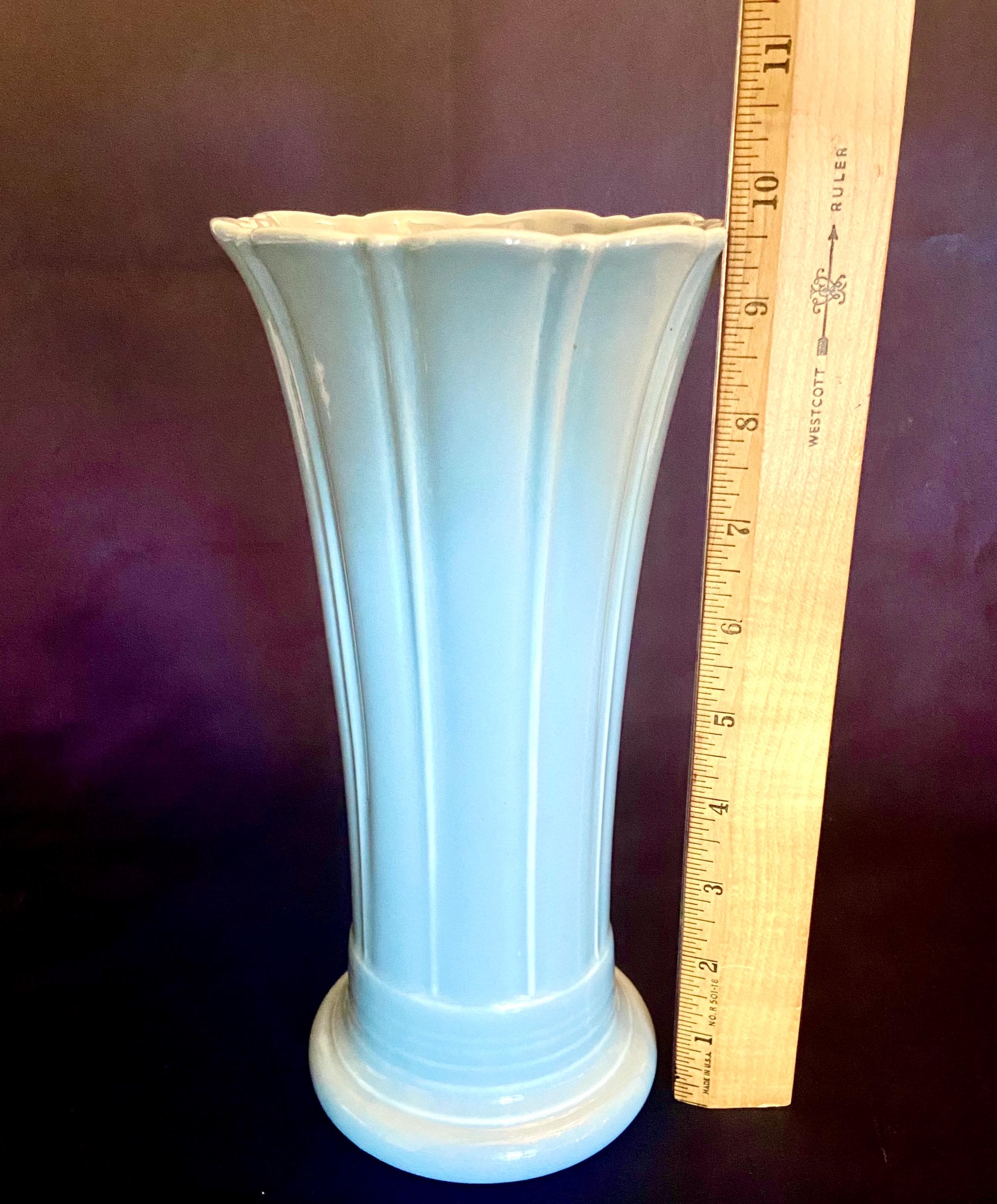 Large Periwinkle Blue Vase- Vintage Fiesta (homer Laughlin) - Etsy
