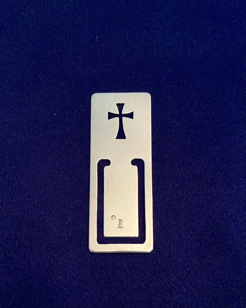 James Avery Sterling Silver Cross Bookmark - Etsy