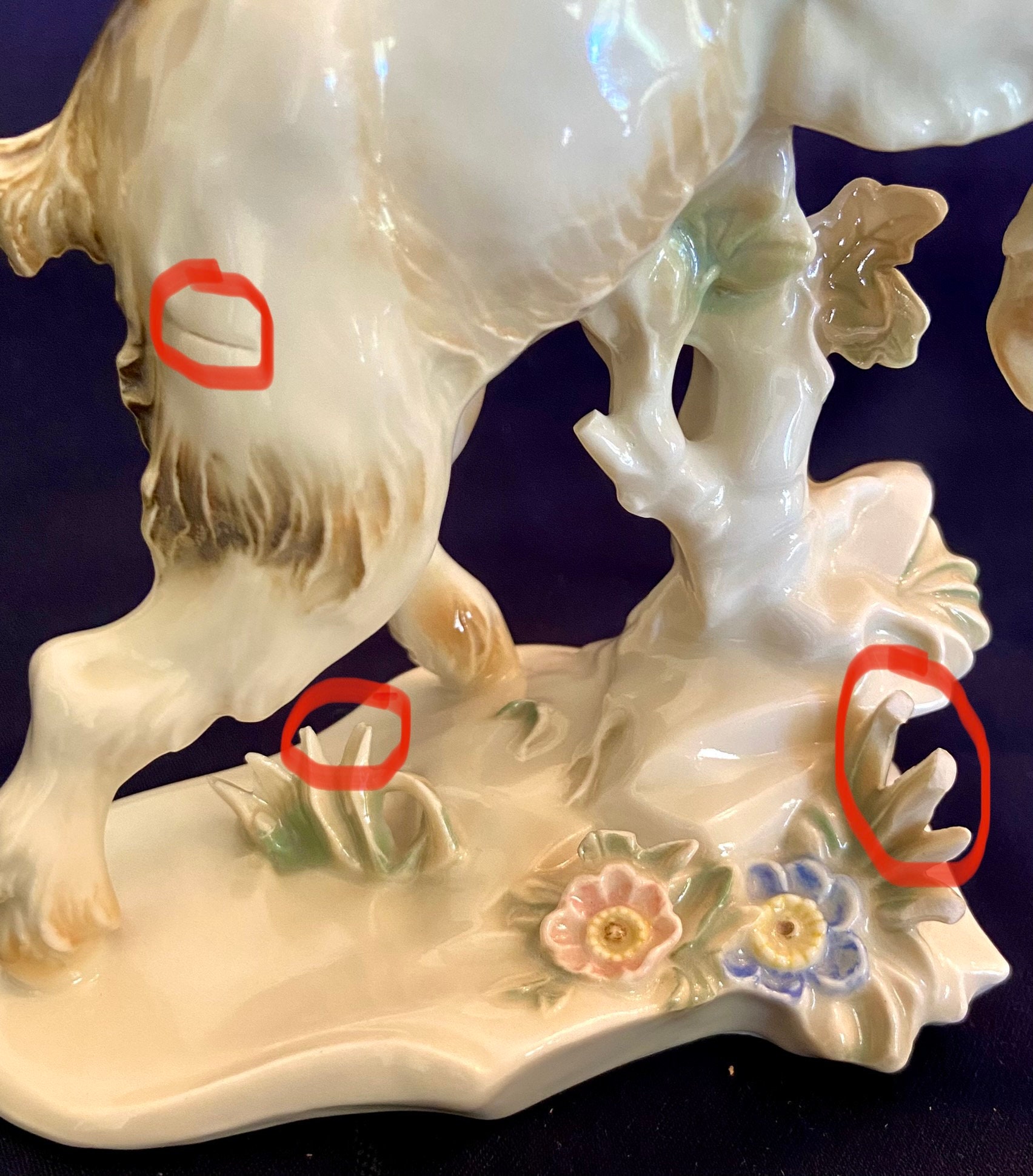 Rare Karl Ens Antique Volkstedt Porcelain Goat Figurine - Etsy