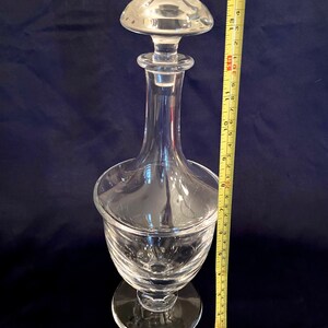 Rare Deluxe Signed and Numbered Vintage Moser Large Crystal Decanter - Etsy