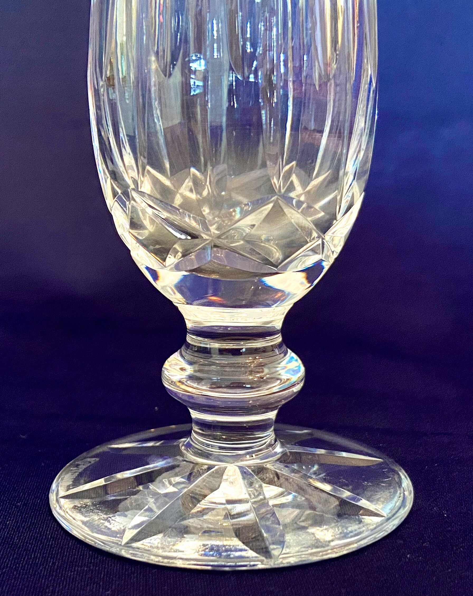 Beautiful Waterford Hand-cut Crystal Bud Vase- 9.25 Inches (2 Available ...