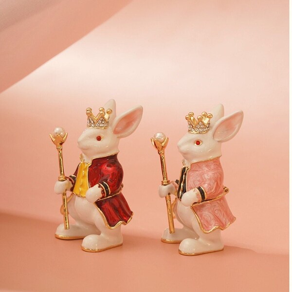 Bunny Trinket Box - Etsy