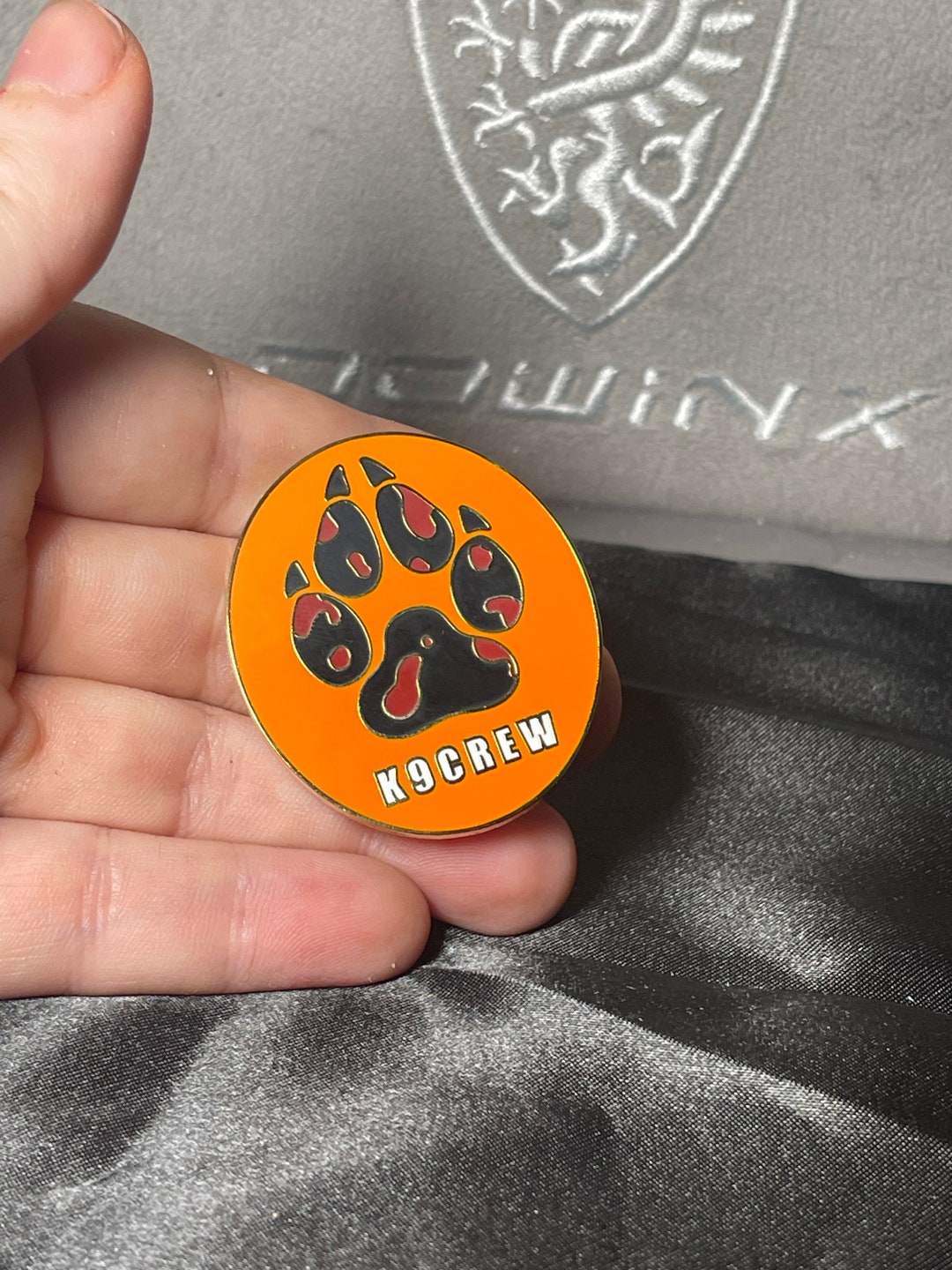 K9 Krew Logo Pin - Etsy