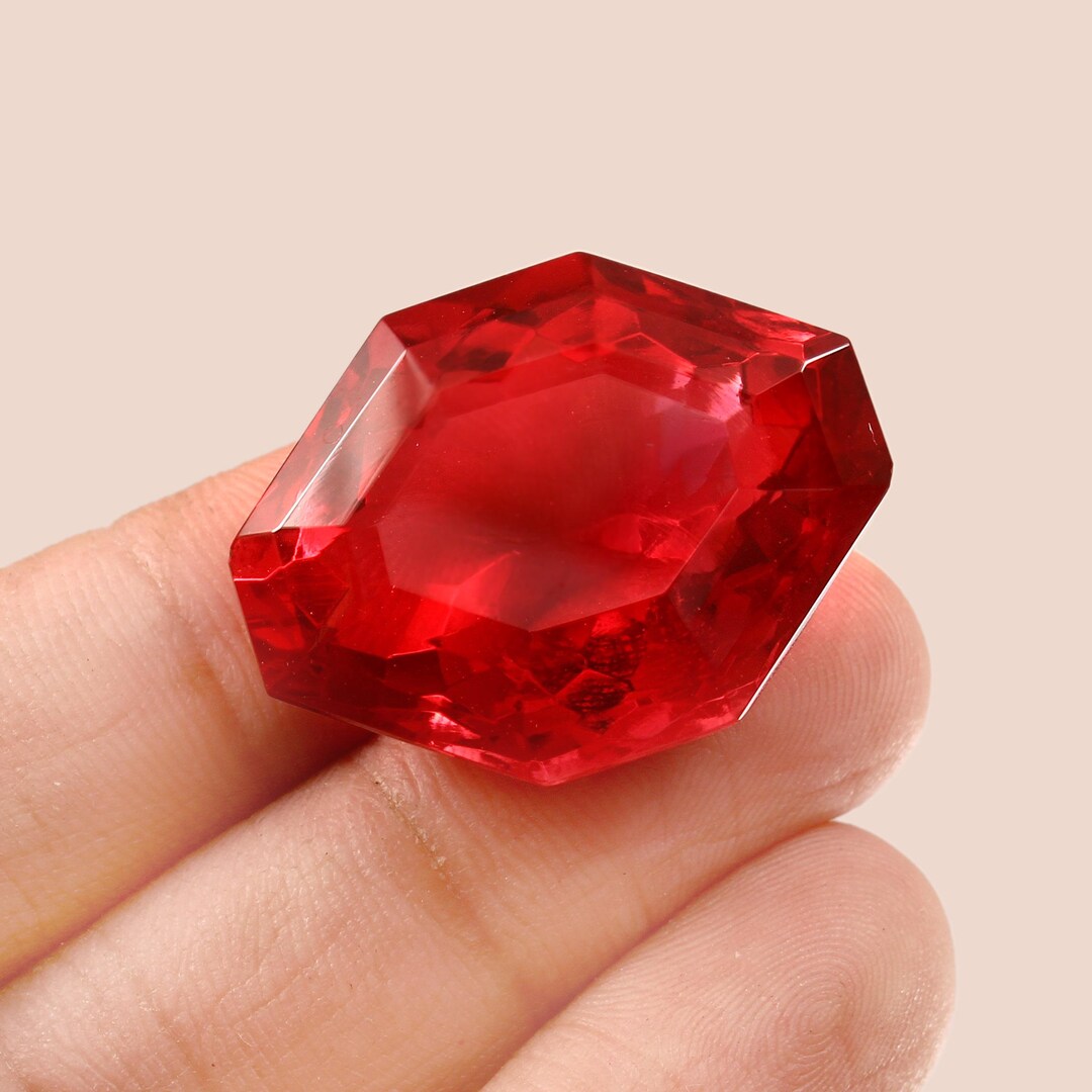 Lab Gown Ruby Gemstone Cut Fancy Shape Ruby Cut Stone Top Quality Ruby ...