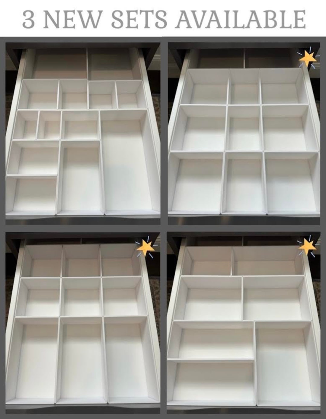 IKEA ALEX Drawer Unit Custom Organizer Inserts - Etsy