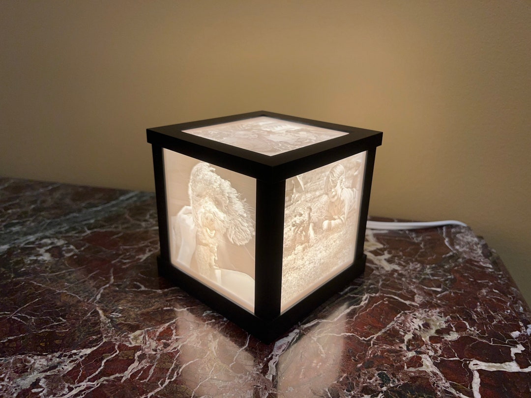 Custom 3D Printed Lithophane Light Box - High Quality Pictures & LED ...
