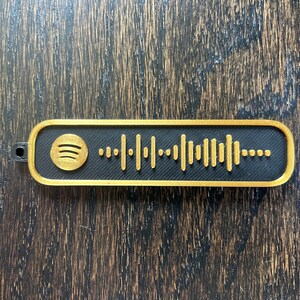 Scannable Spotify Code Keychain (3 Pack) - Etsy