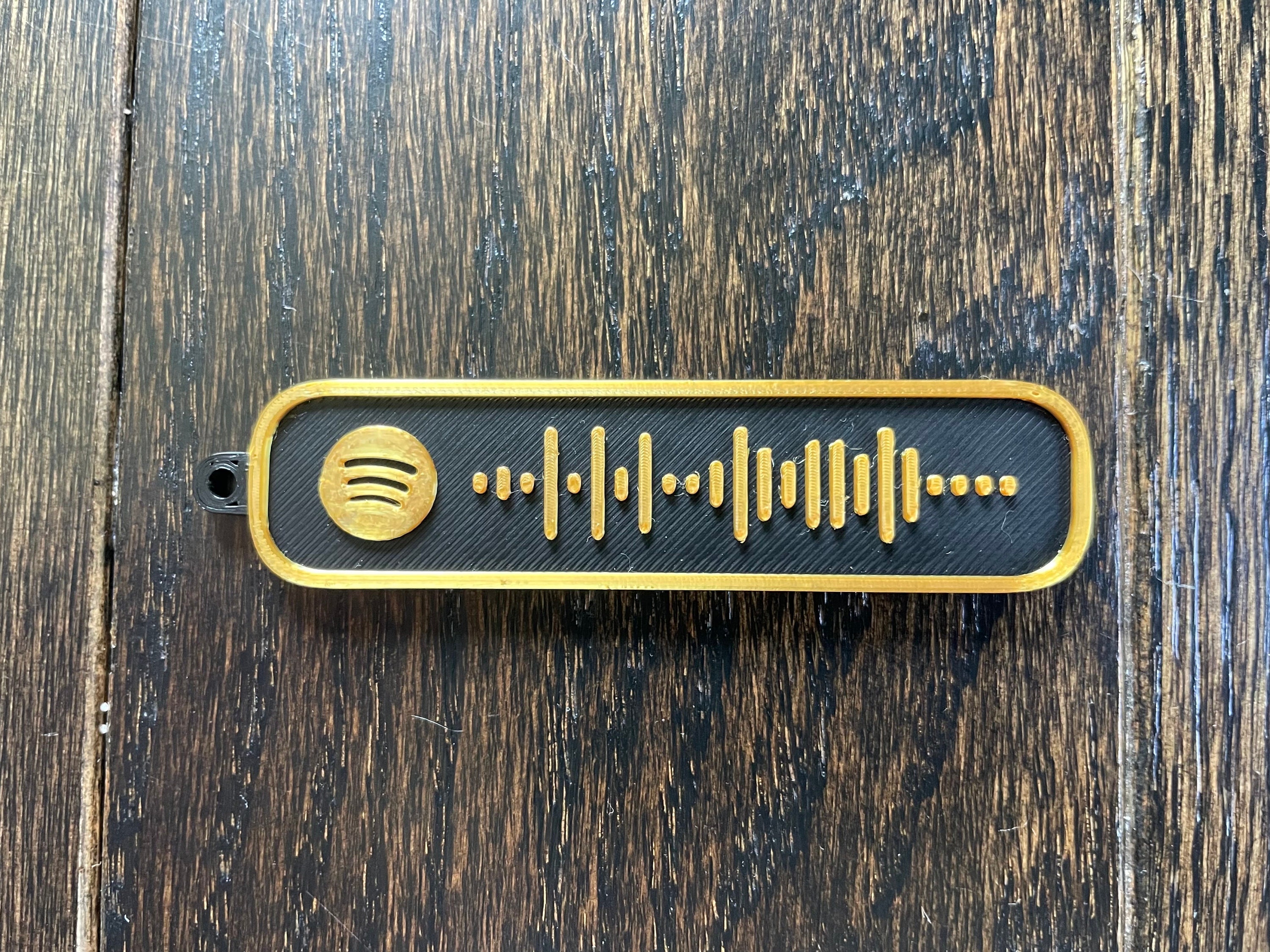 Scannable Spotify Code Keychain 3 Pack - Etsy