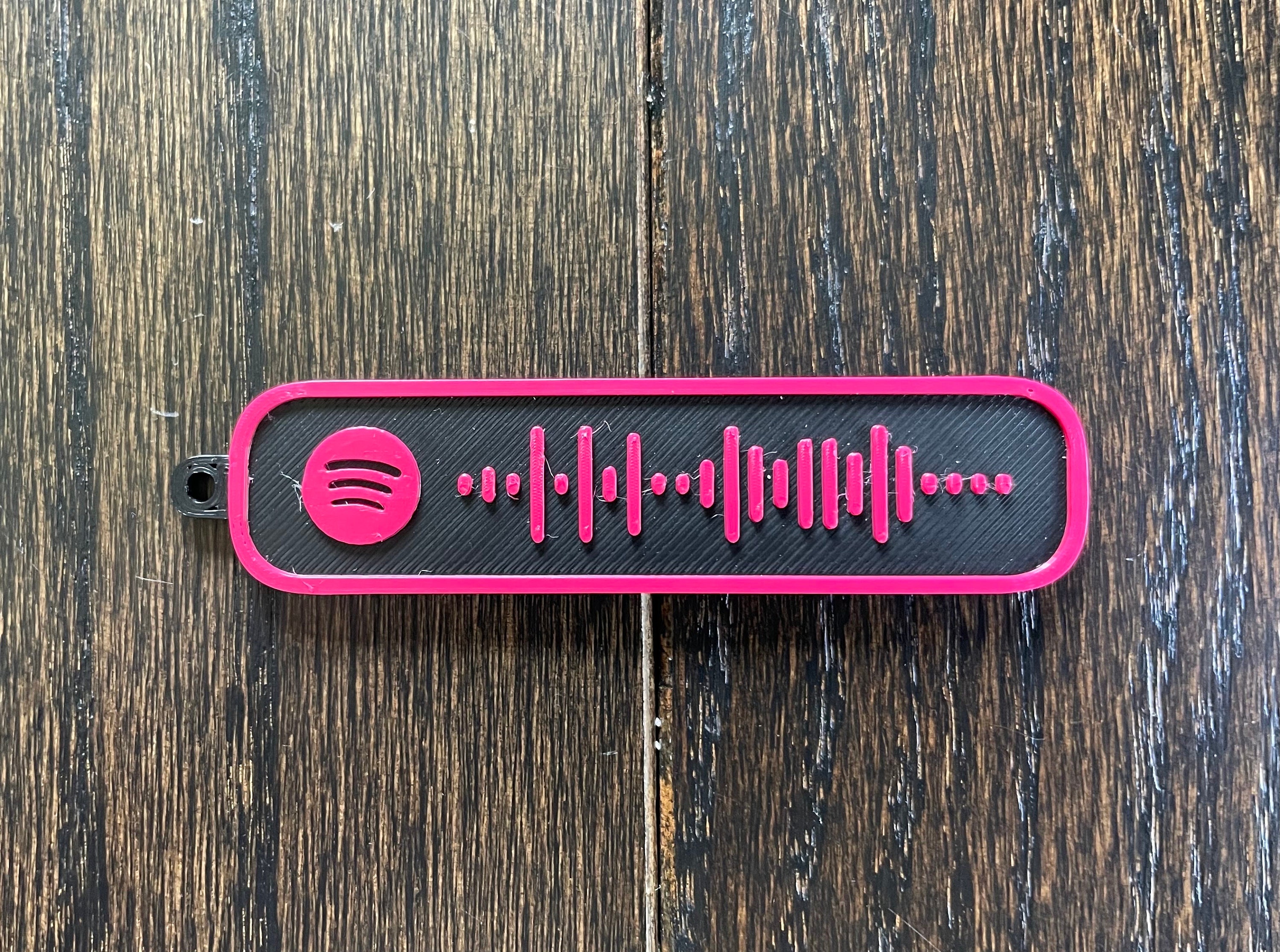 Scannable Spotify Code Keychain 3 Pack - Etsy