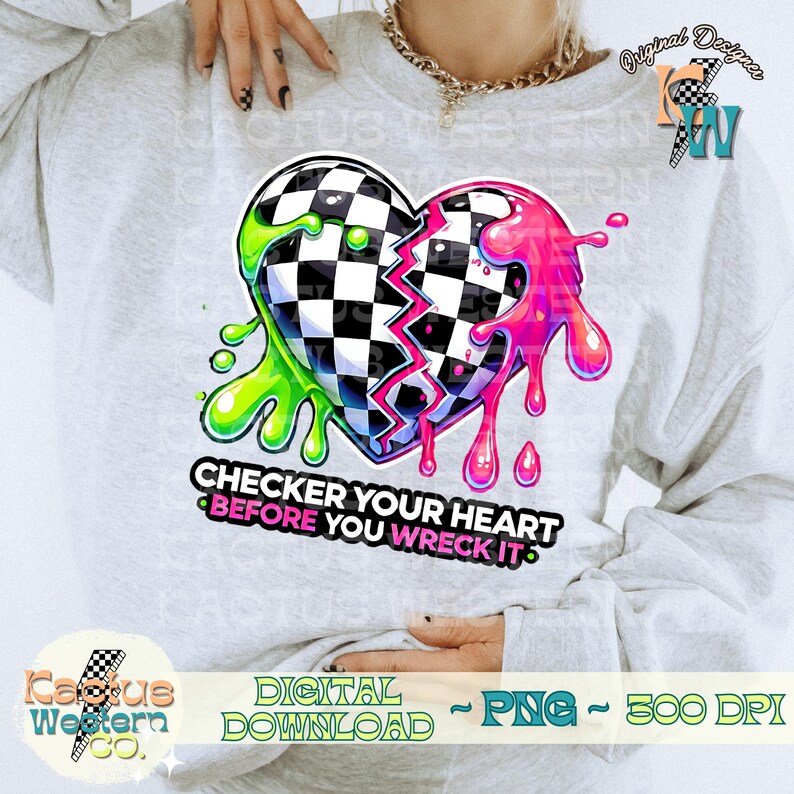 Checkered Heart PNG - Quote Designs, Digital Download,sarcasm,valentine ...