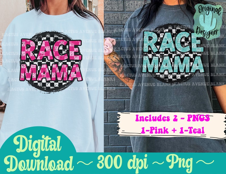 Race Mama Bundle PNG, Instant Download, Digital Download, Racer ...