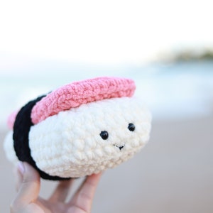 Spam Musubi Plushie Handmade Crochet Spam Musubi Spam Musubi Amigurumi ...