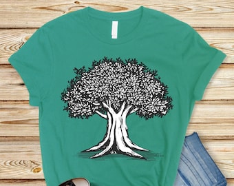Oak Tree Graphic - Etsy