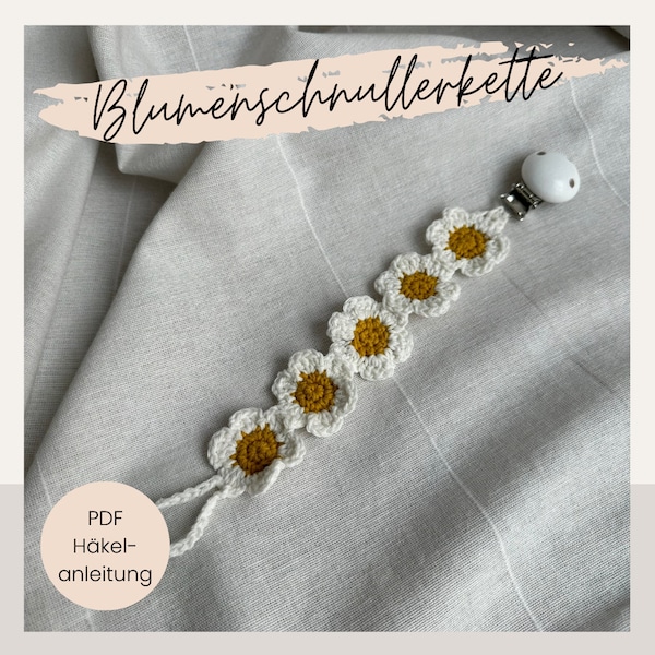 Crochet Flowers Chain Pattern - Etsy