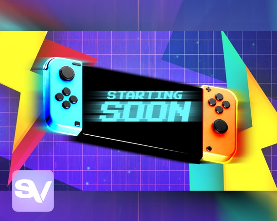 Cute Console Animated Screens Twitch Youtube Facebook - Etsy