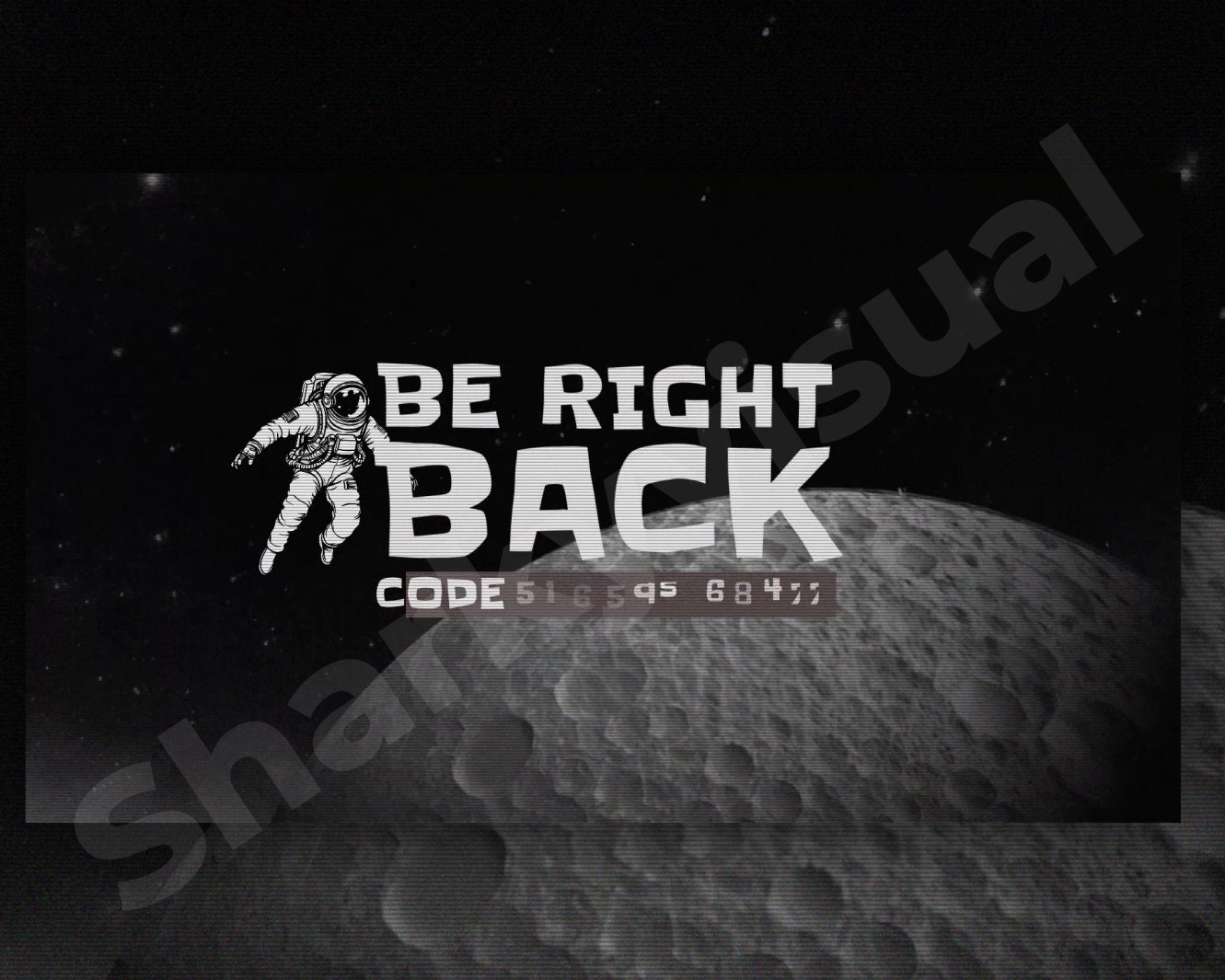 The Lunar Galaxy Animated Stream Overlay in the Space Stream Overlay ...