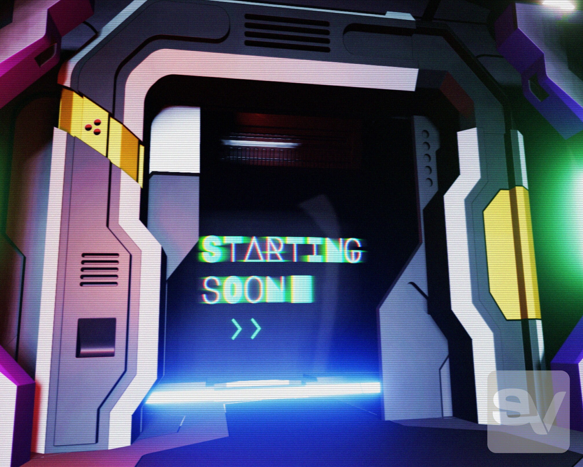 Magic Hallway Animated Screens, Twitch Youtube Facebook Screens ...