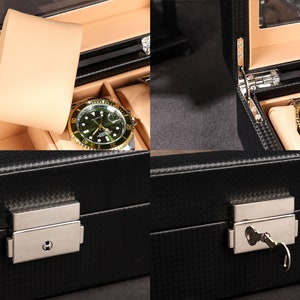 Watch Box for Men, Custom Watch Case, Groomsman Gift, Best Man Gift ...