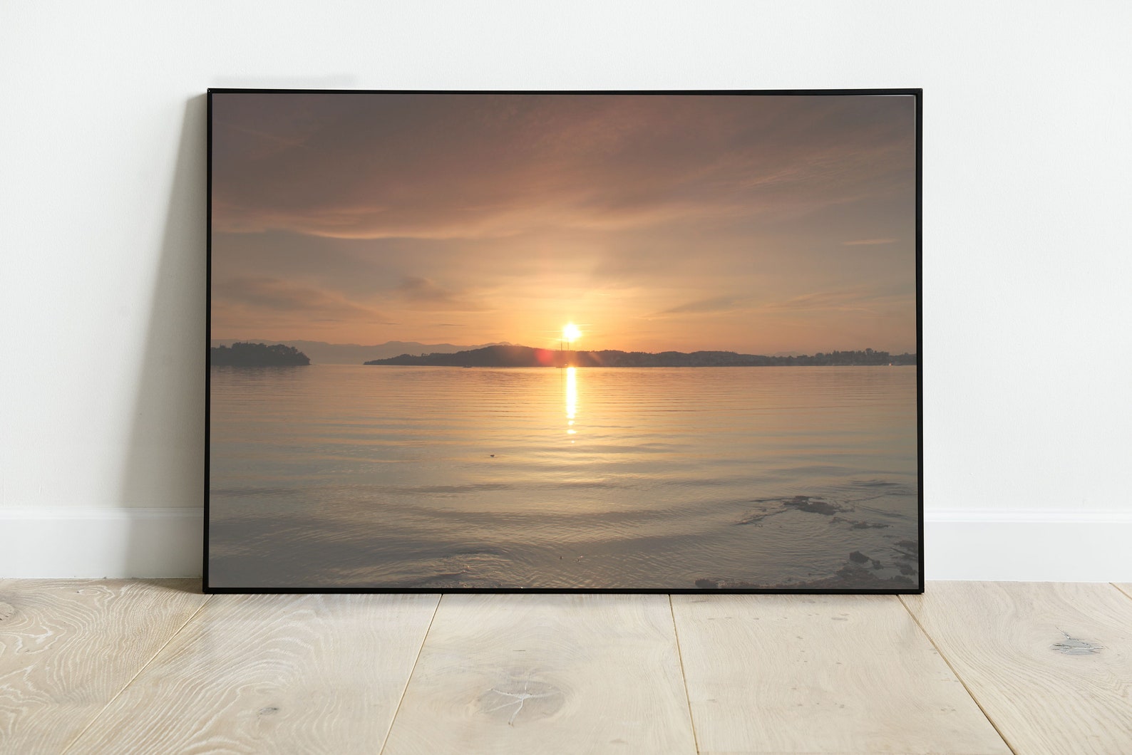 Printable Sunset Poster, Sunset and Sea, Downloadable Poster - Etsy