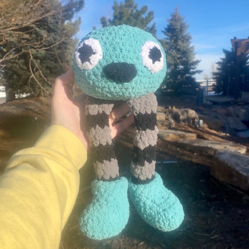 Alien Crochet Pattern, Monster Crochet Pattern, Long Legs Alien Crochet ...