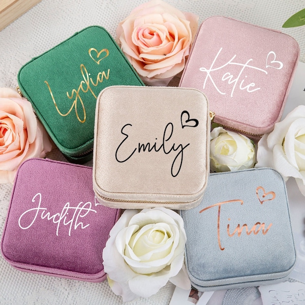 Velvet Jewelry Box - Etsy