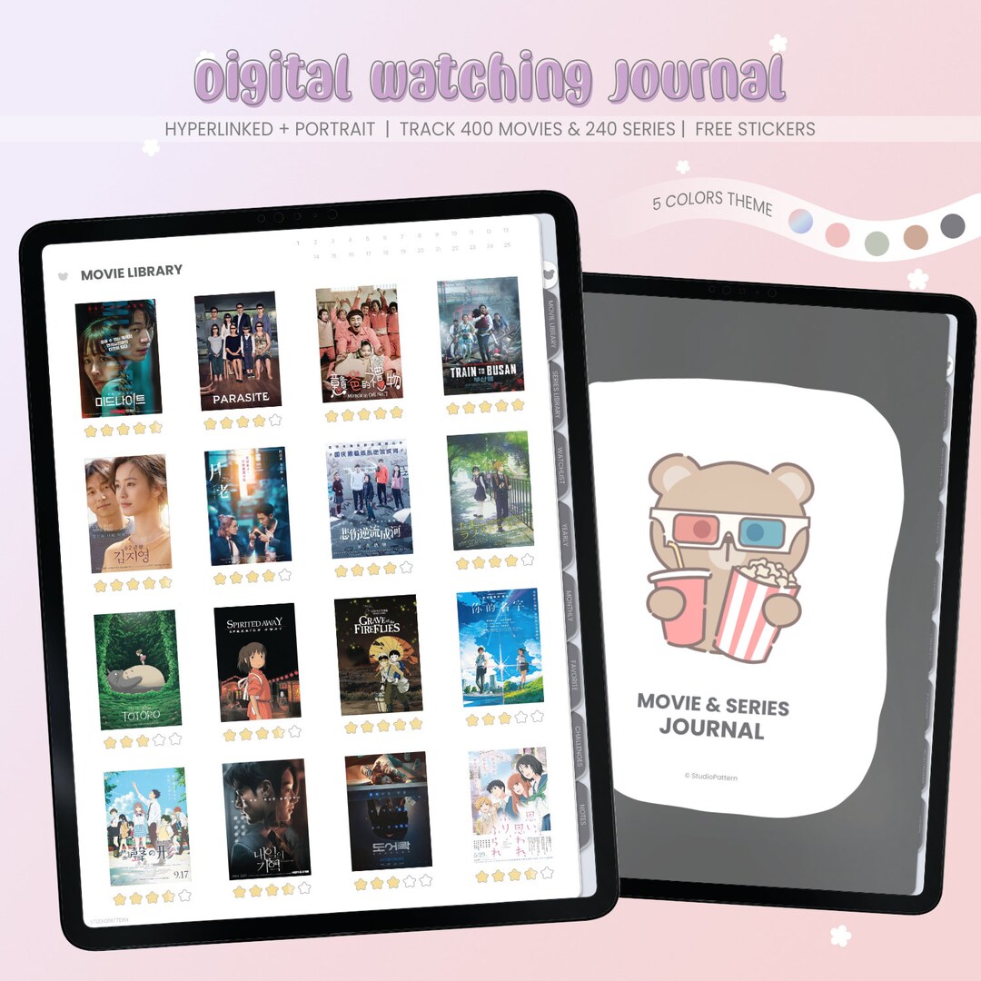 Digital Movie and Series Journal | Watching Hypelinked Journal ...