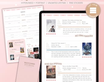 Digital Movie and Series Journal | Watching Hypelinked Journal ...