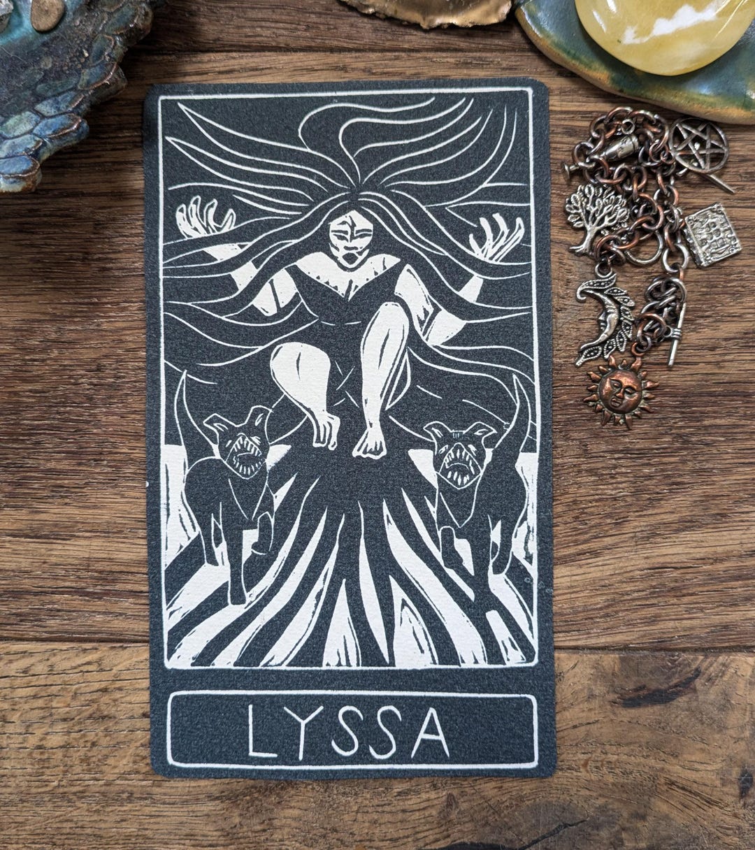 Goddess Lyssa, Greek Goddess of Rage, Goddess Guidance Oracle Card ...