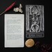 Baba Yaga Altar Card | Goddess Oracle Card | Handmade Linocut Art, Eco ...
