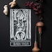 Baba Yaga Altar Card | Goddess Oracle Card | Handmade Linocut Art, Eco ...