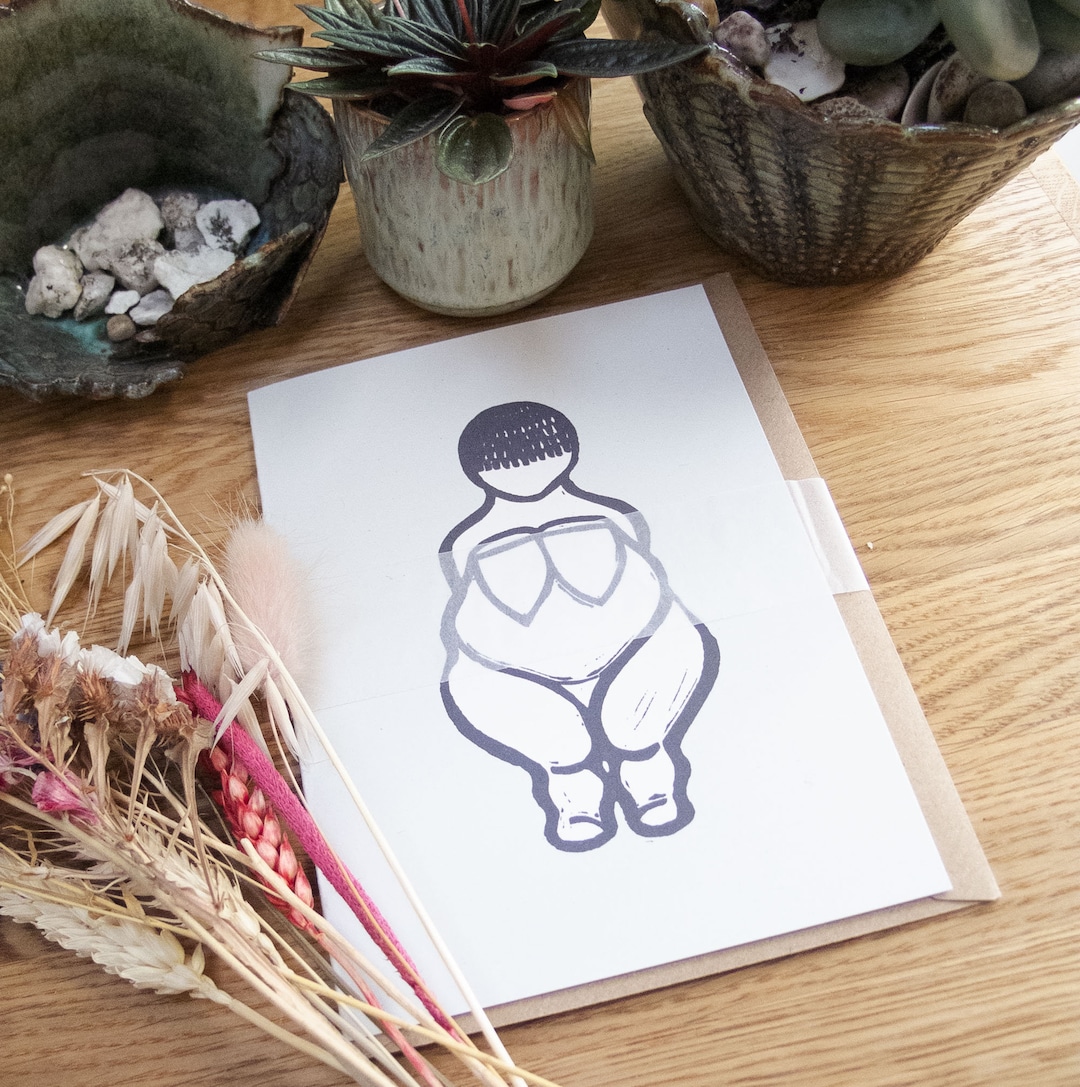 Goddess Venus Figure Art | Venus of Willendorf | Recycled Eco-friendly ...