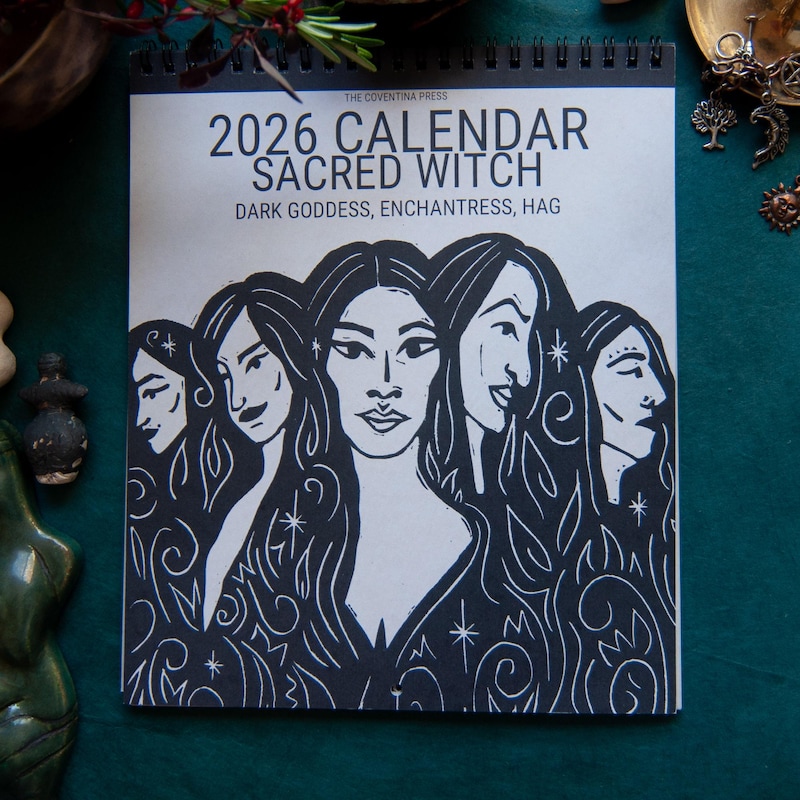 2026 Witch Desk Calendar - Etsy UK