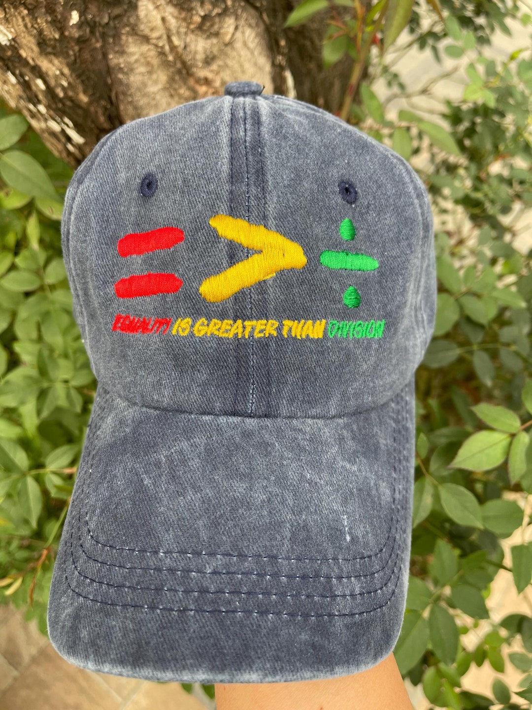 Equality is Greater Than Division Hat, Gift for Black Teacher, Human ...