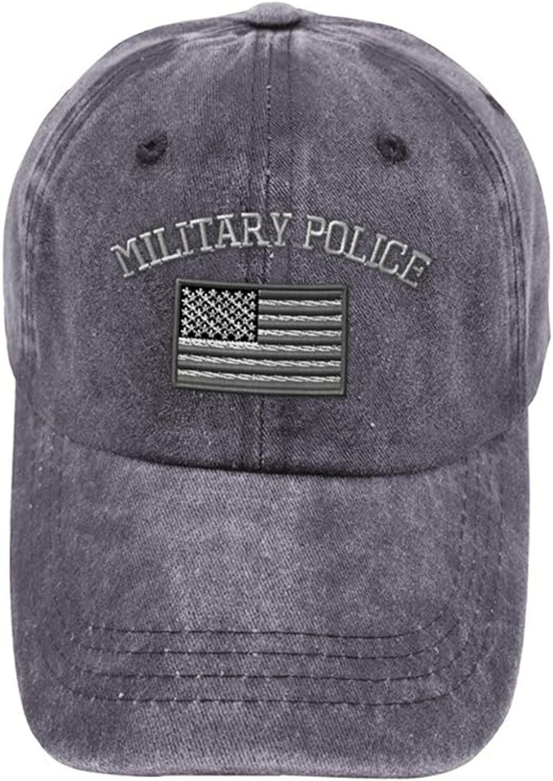 US Flag Army Military Police Embroidered Hats for Men Women, Adjustable ...
