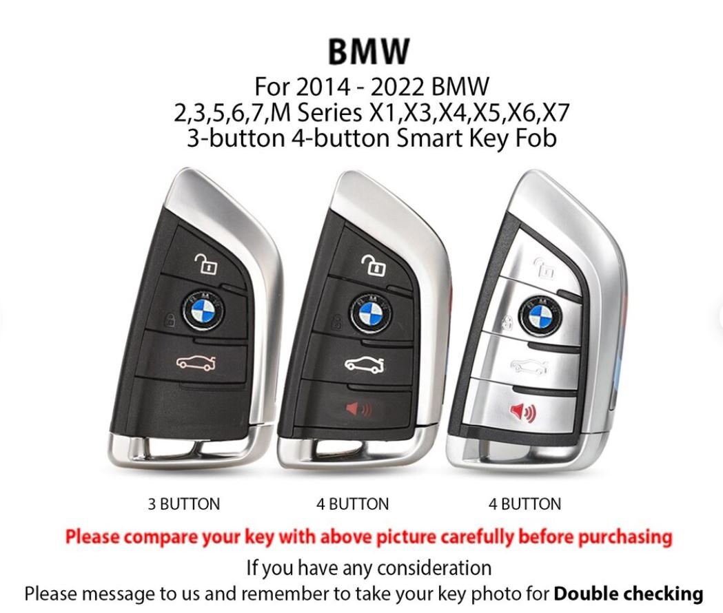 BMW M Power X Series Leather Key Fob Cover Multi Color Keychains ...