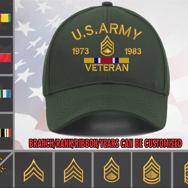 Army Veteran Hat - Etsy