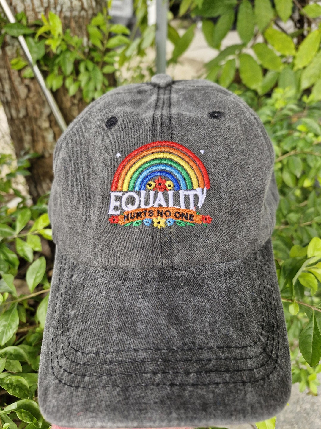Equality Hurts No One Hat, Rainbow Pride Hat, Equal Rights Hat, Pride ...