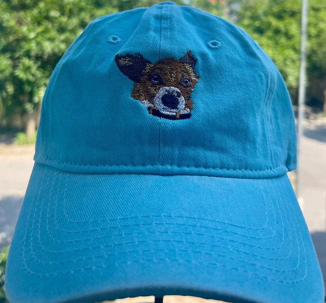 Custom Embroidered Photo Hats,custom Dog Hat,embroider Dog Hat, Cat Hat ...